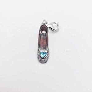 Disney | Jewelry | Disney Cinderella Glass Slipper Charm | Poshmark